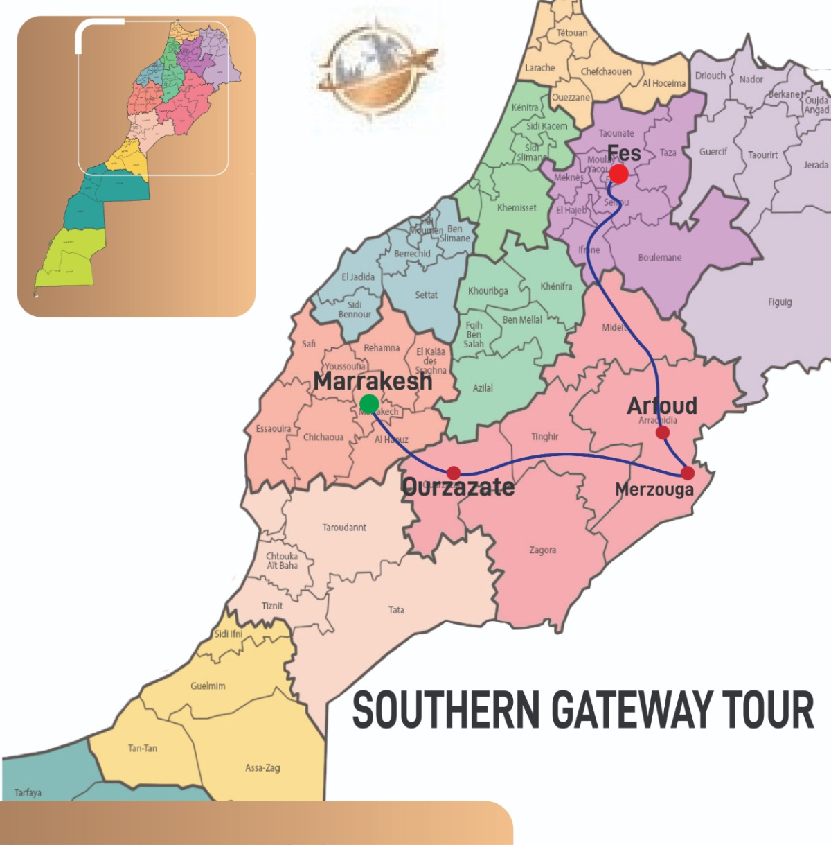 Southern Gateway Tour - Paradijom